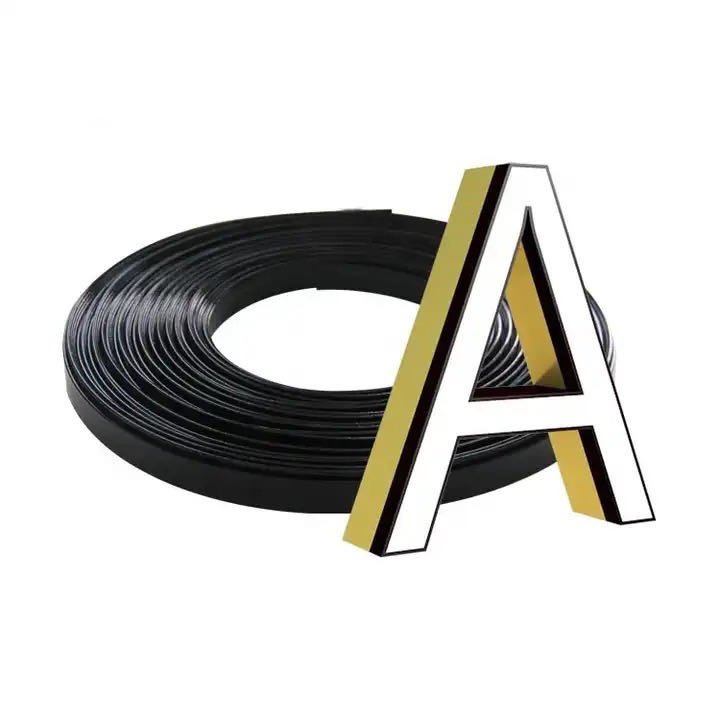 NWPT Model Number Plastic Trim Cap 3d Channel Letter Signs Trim Cap For ...